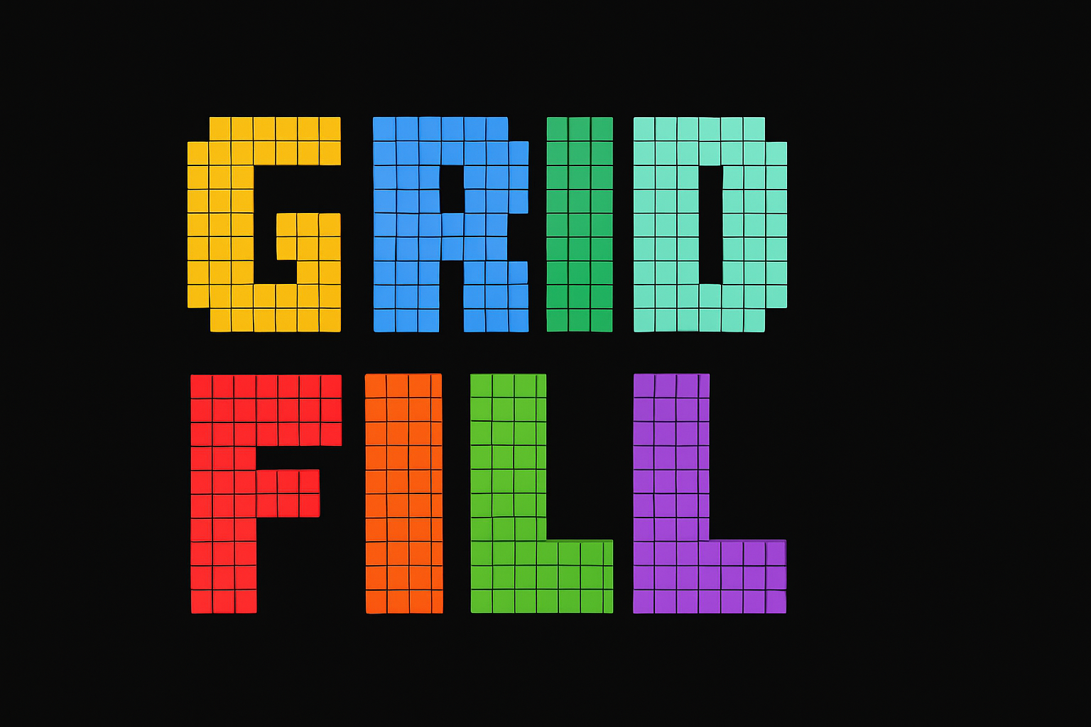 GridFill: Endless Puzzle